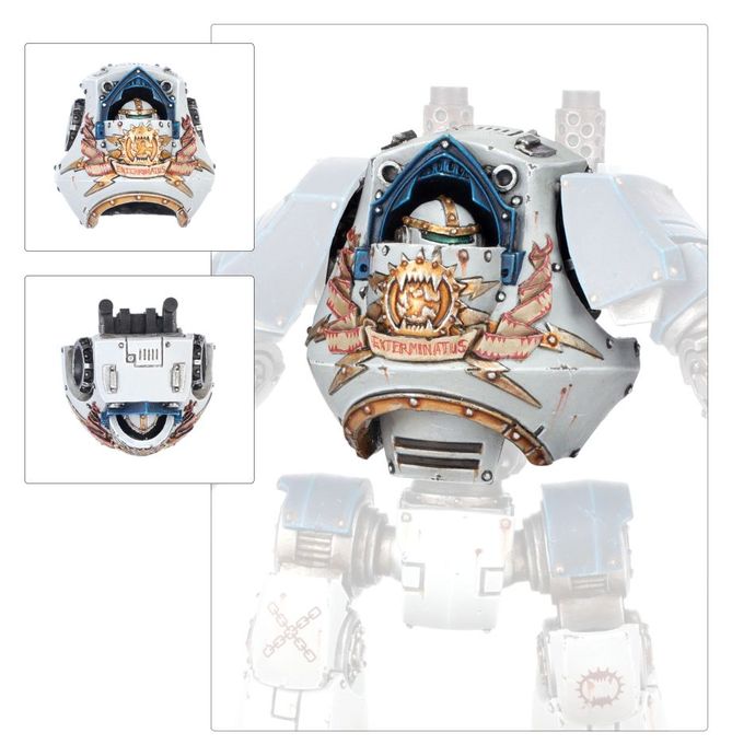 World Eaters Contemptor Dreadnought Upgrade Set