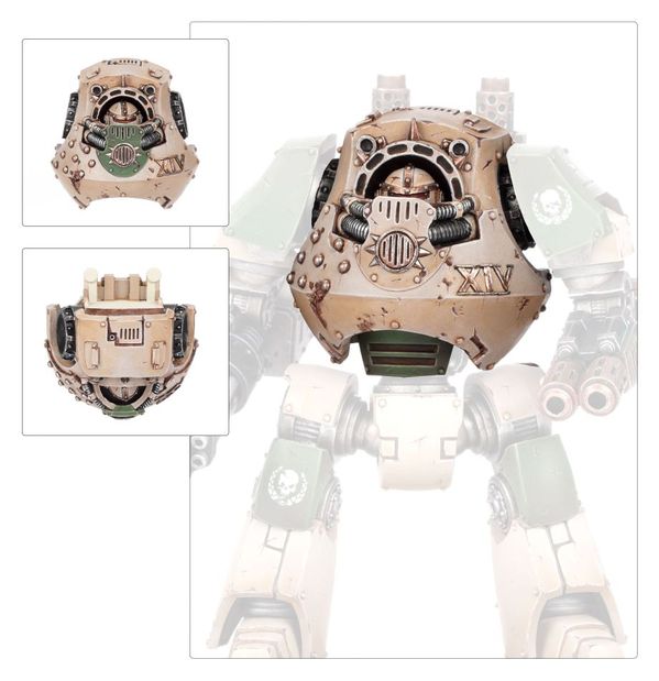 Death Guard Contemptor Dreadnought Upgrade Set
