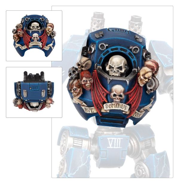 Night Lords Contemptor Dreadnought Upgrade Set