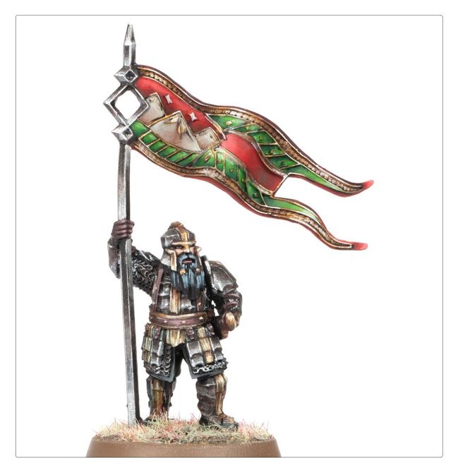 Iron Hills Dwarf Warriors with Mattocks Warband