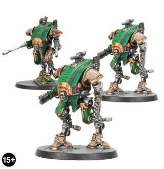 Legions Imperialis: Armiger Knights Helverin & Warglaives Squadron
