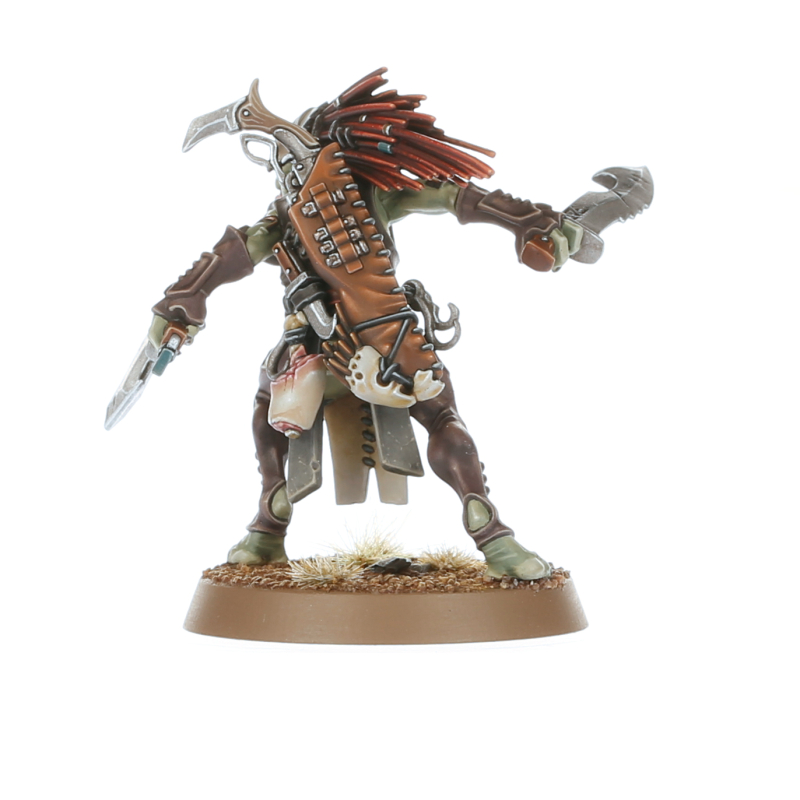 32mm Round Base Miniature Warhammer 40K T'au Empire Kroot Flesh Shaper ...