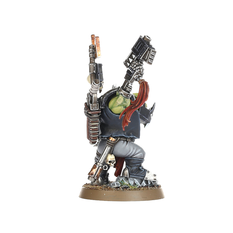 Warhammer Orc Boyz Orc Boyz With Two Hand Weapons. Painted By