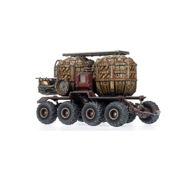 Promethium Tanks on Cargo-8 Ridgehauler Trailer