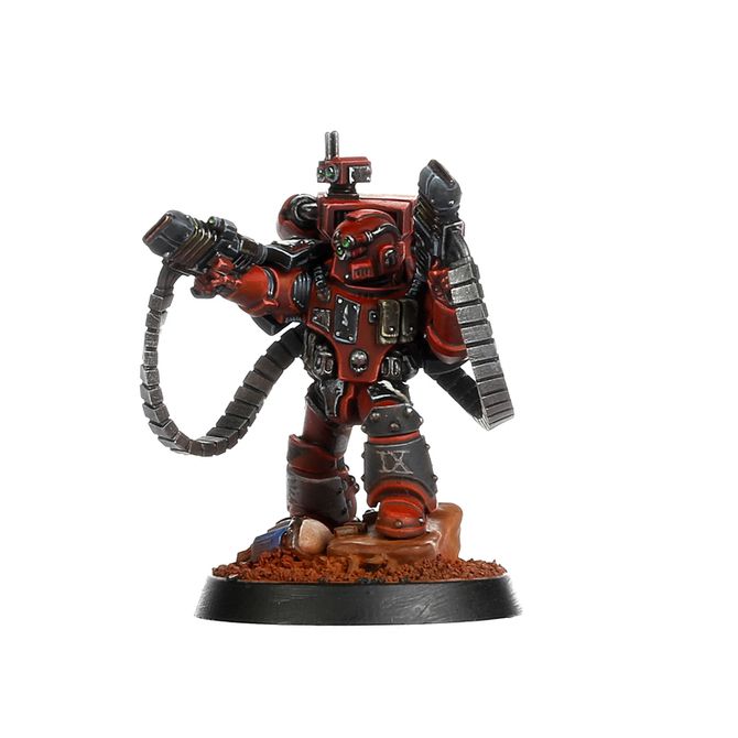 Legion Moritat with Volkite Serpenta