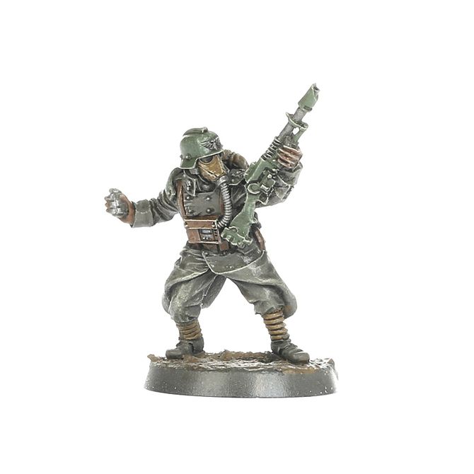 Death Korps of Krieg Infantry Squad Advancing